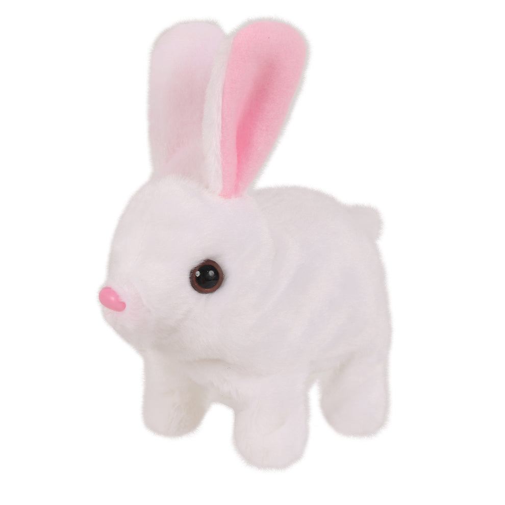 Electric Realistic Rabbit Plush Toy – Lootfashion